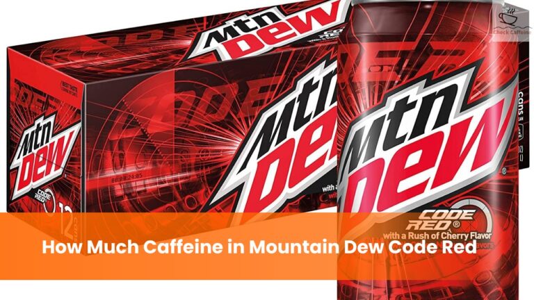 Mountain Dew Code Red: How much Caffeine, Sugar and Calories